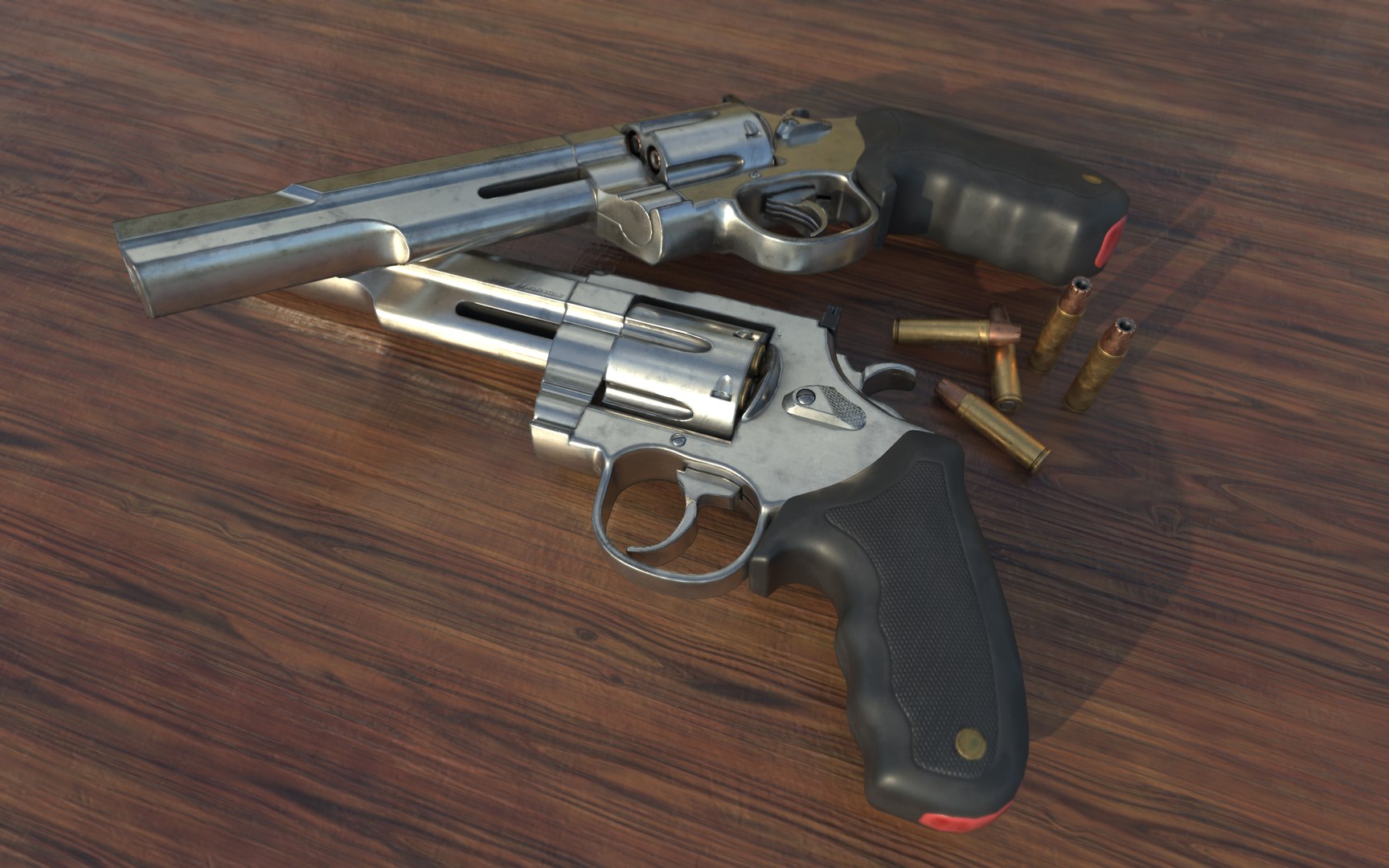 Revolver bullets pbr 3D - TurboSquid 1199056