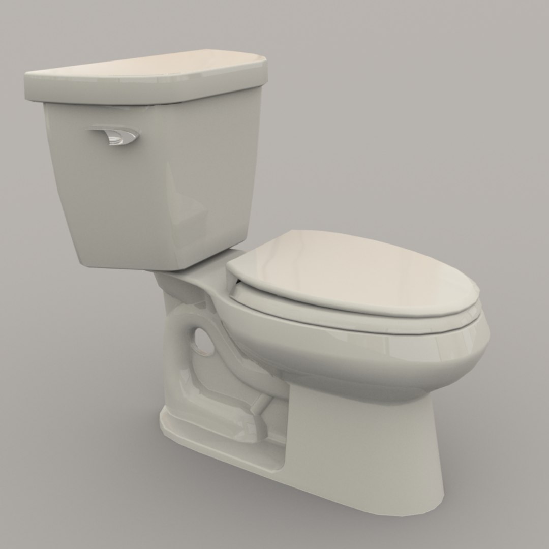 Toilet polys unity 3D model - TurboSquid 1277002