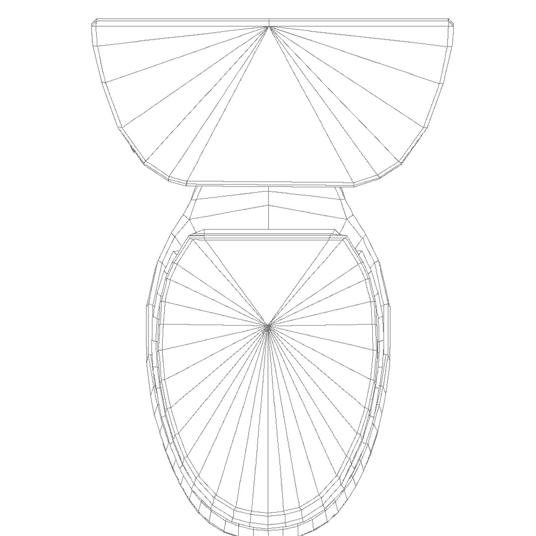 Toilet polys unity 3D model - TurboSquid 1277002