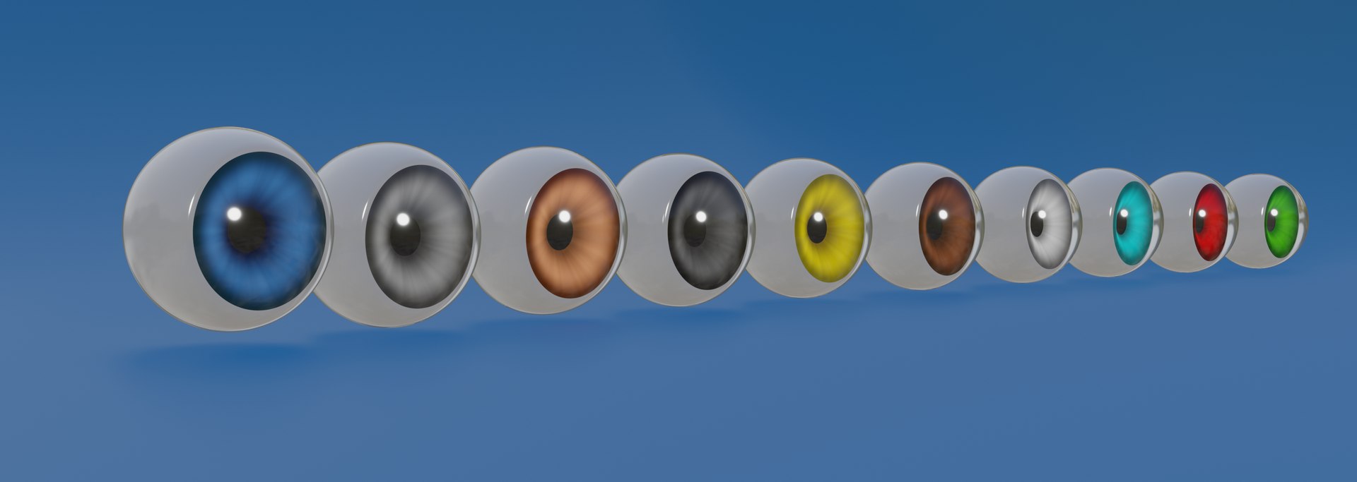3D Stylized Eye Collection Of 10 Eyes Model - TurboSquid 1963501