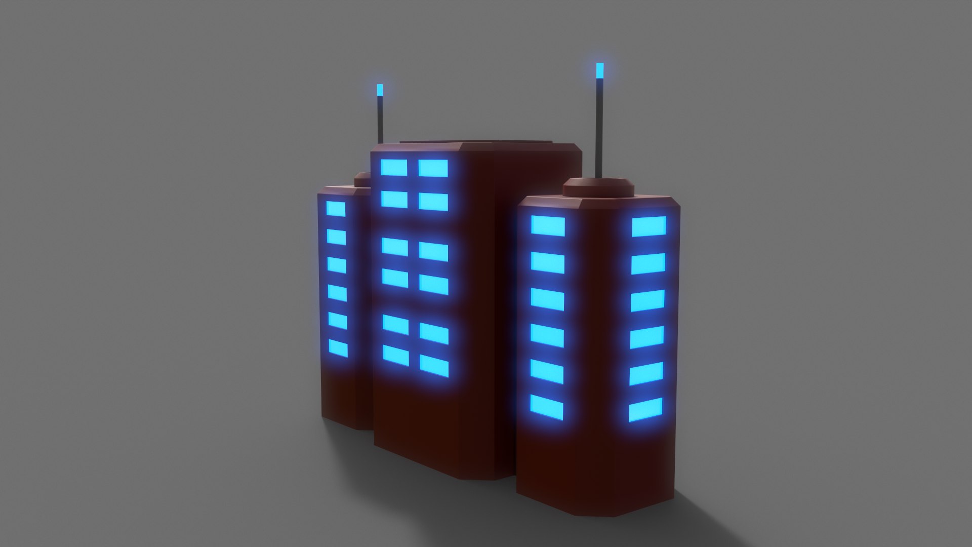 3D PBR Sci-Fi Building A27 - TurboSquid 2229315