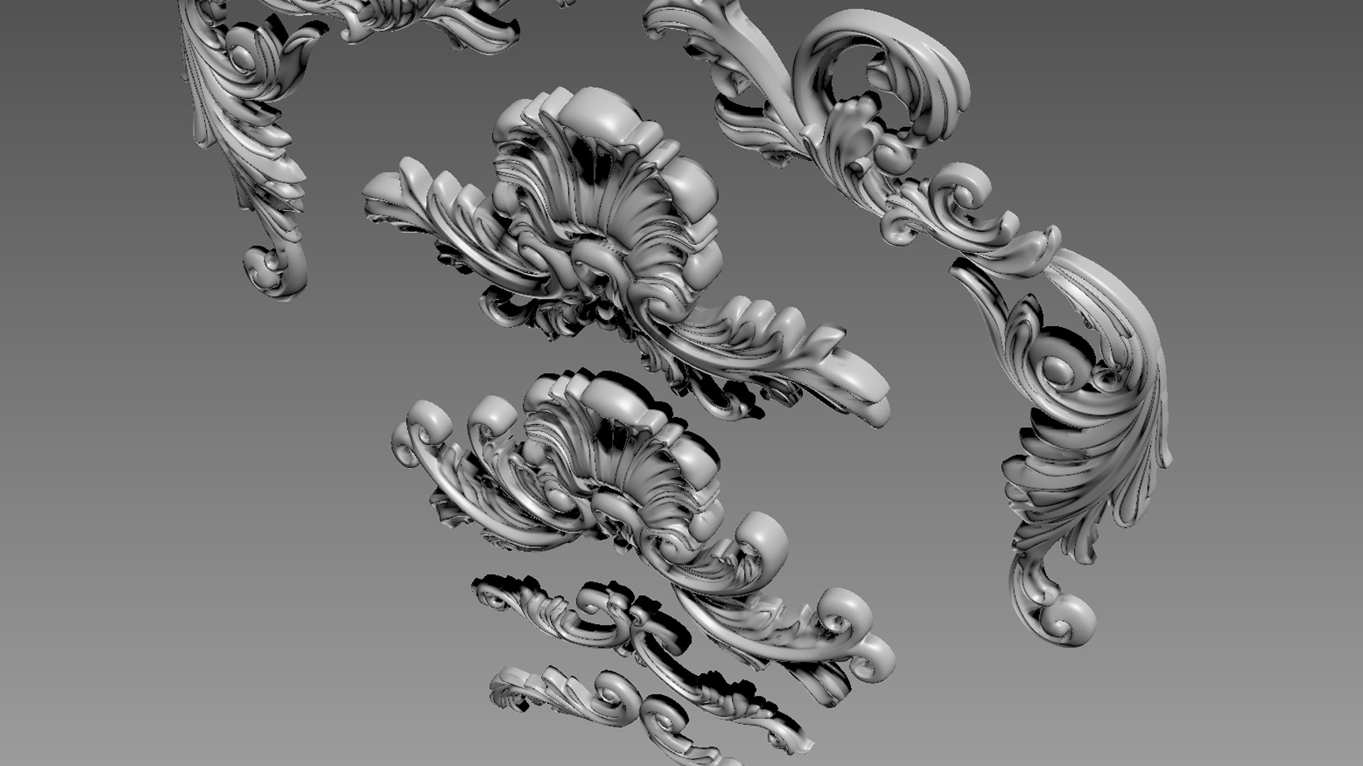 Decorative Elements 3D Model - TurboSquid 2107381