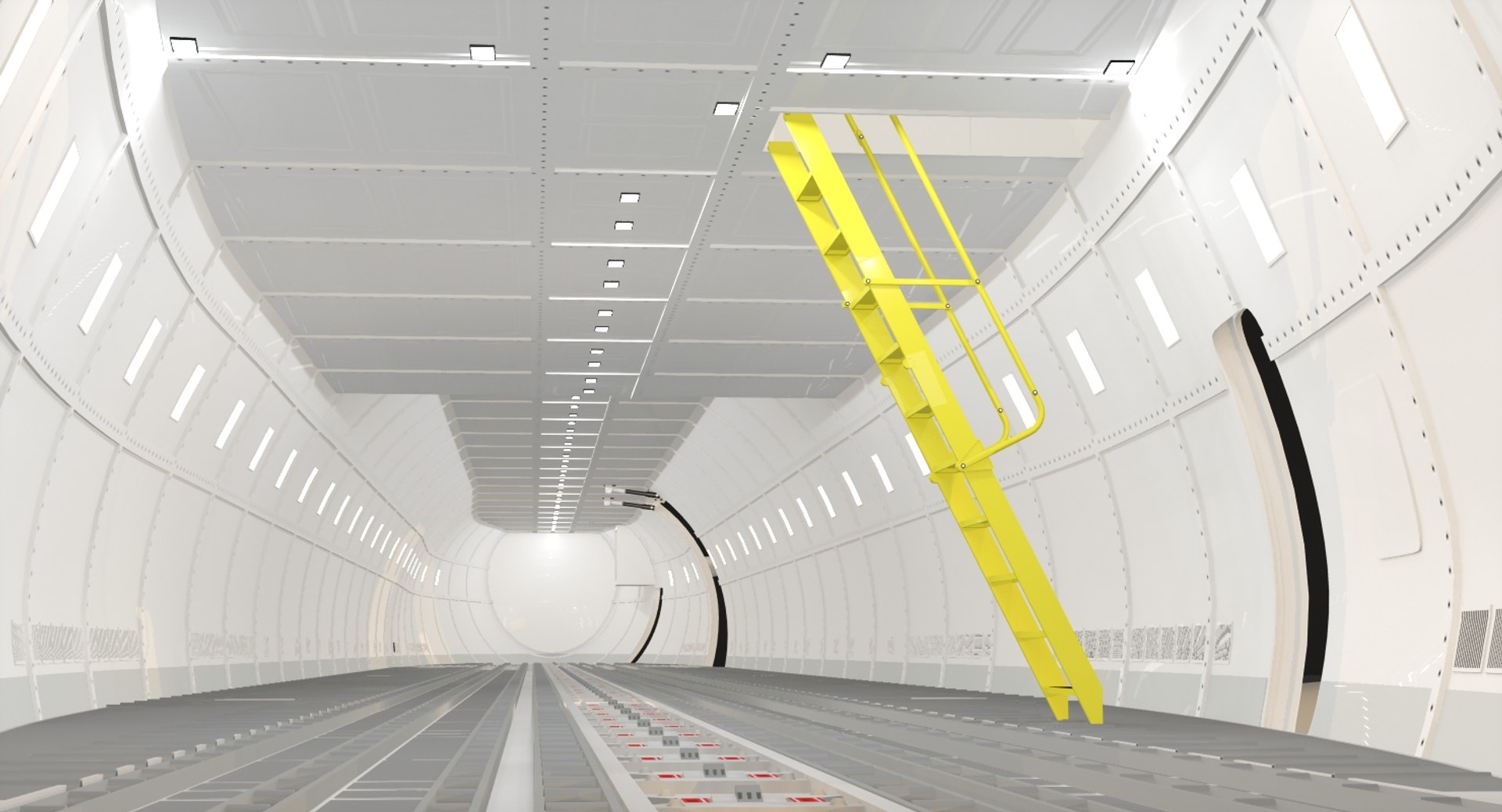 boeing 747-400 erf 3d model