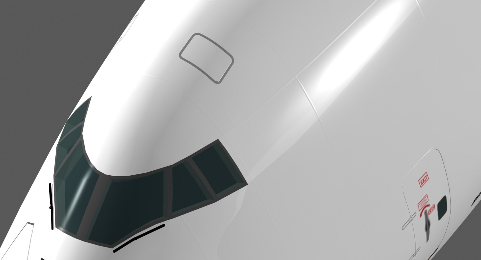 boeing 747-400 erf 3d model