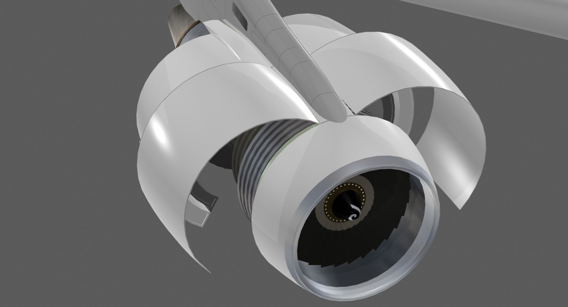 boeing 747-400 erf 3d model