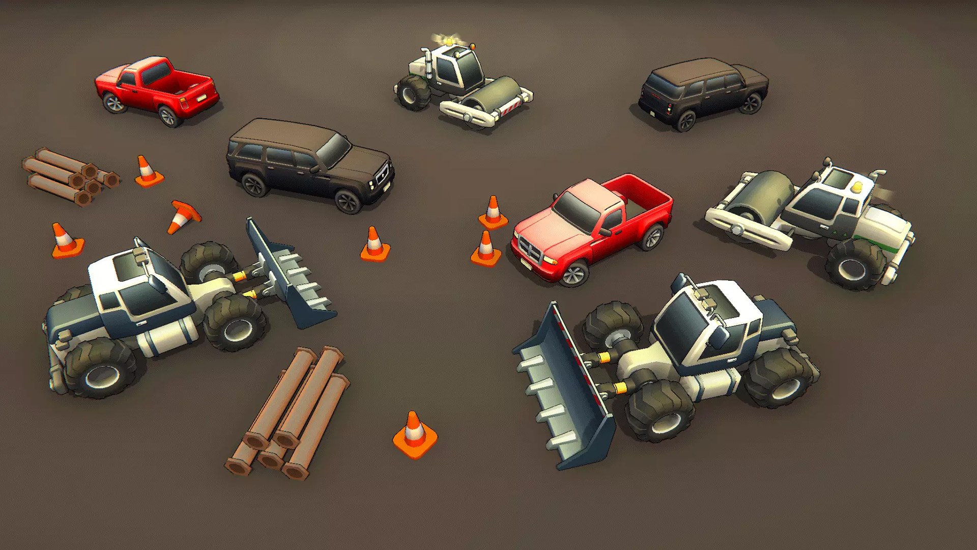 3D Toon Vehicles Model - TurboSquid 2236869