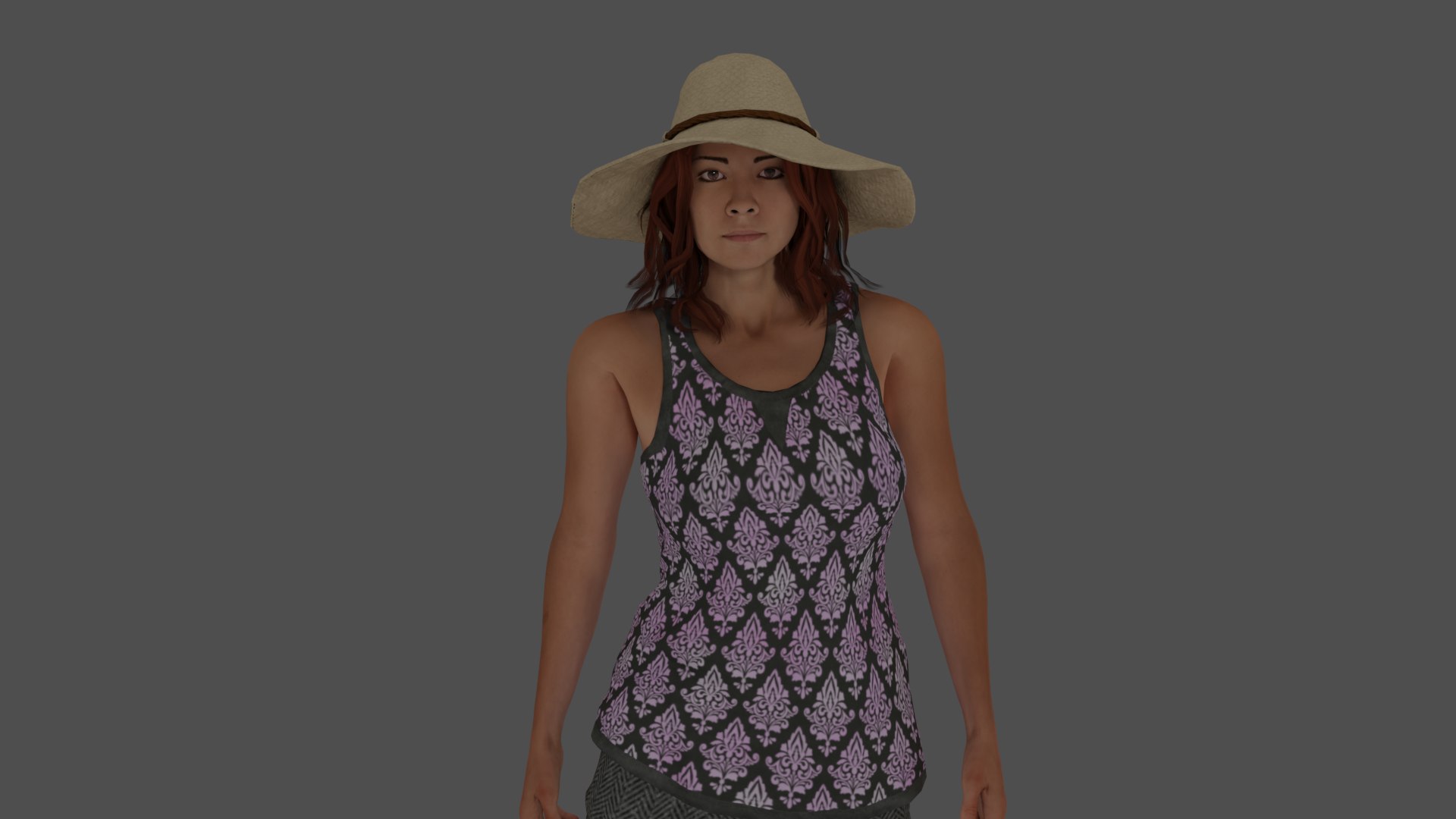 3D Rigged Female Character - TurboSquid 1708326