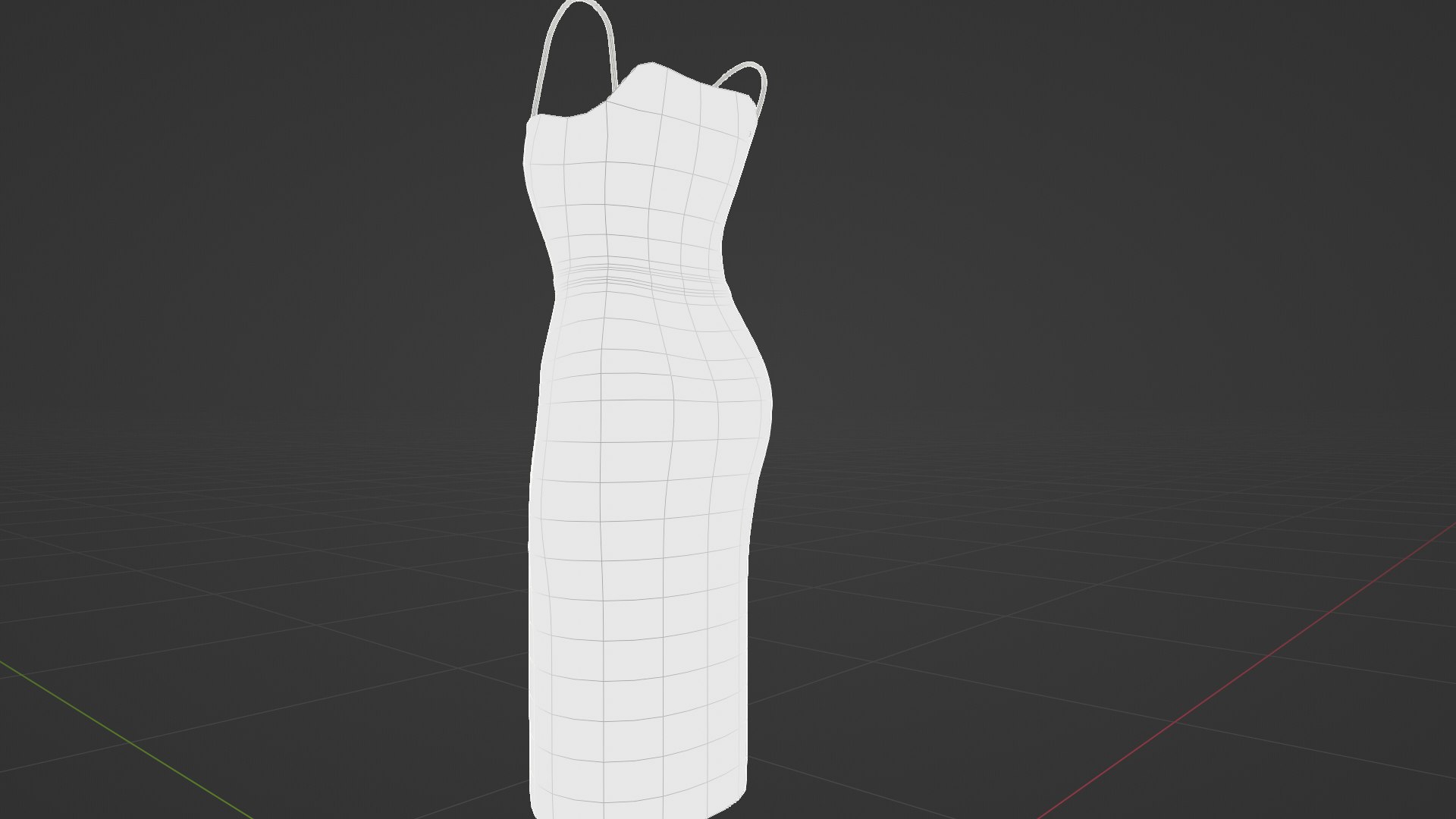 3D Model Summer Dress - TurboSquid 2201049
