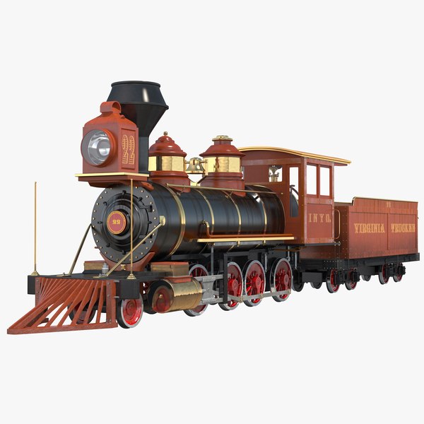 Steam Train 3D Models for Download | TurboSquid