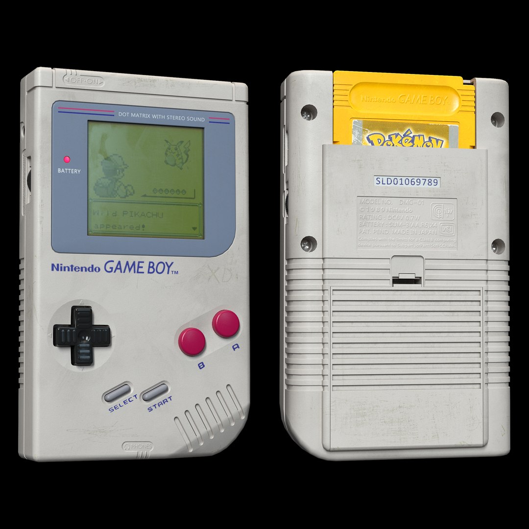 Gameboy Boy Model - TurboSquid 1671018
