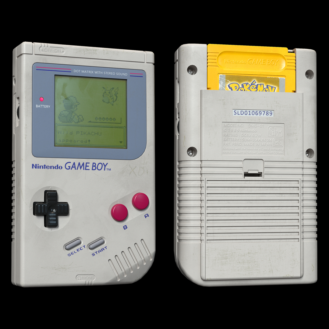 Gameboy boy model - TurboSquid 1671018