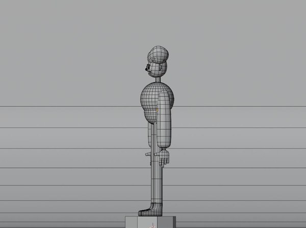 3D Male cartoon characters base mesh - TurboSquid 1739490