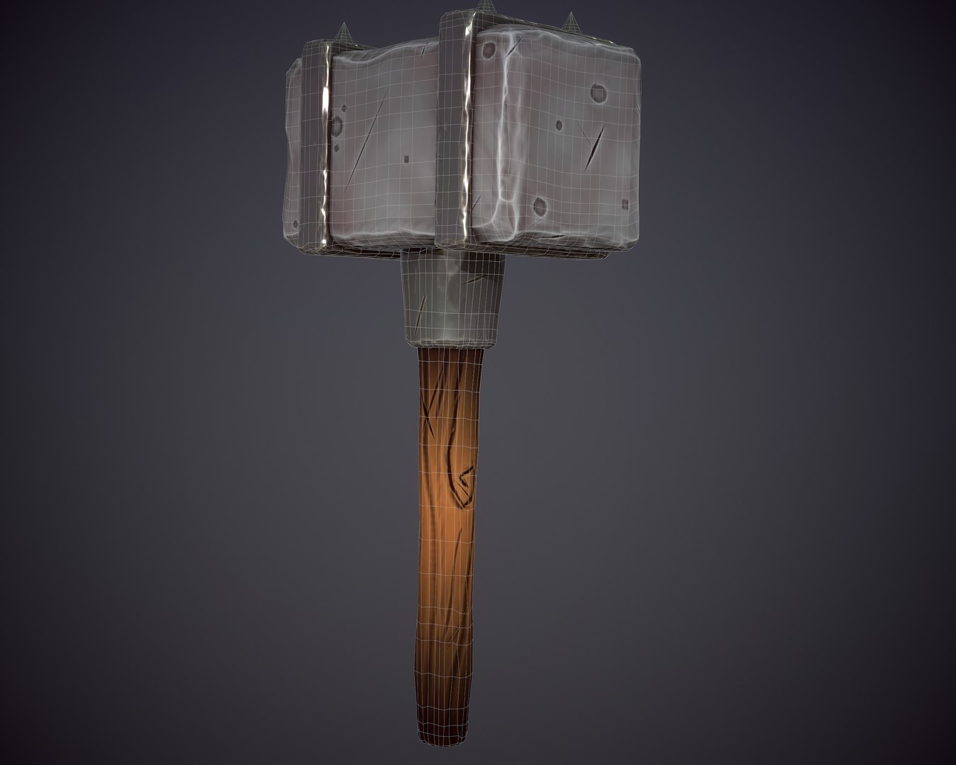 3D Stylized Hammer - TurboSquid 1707829