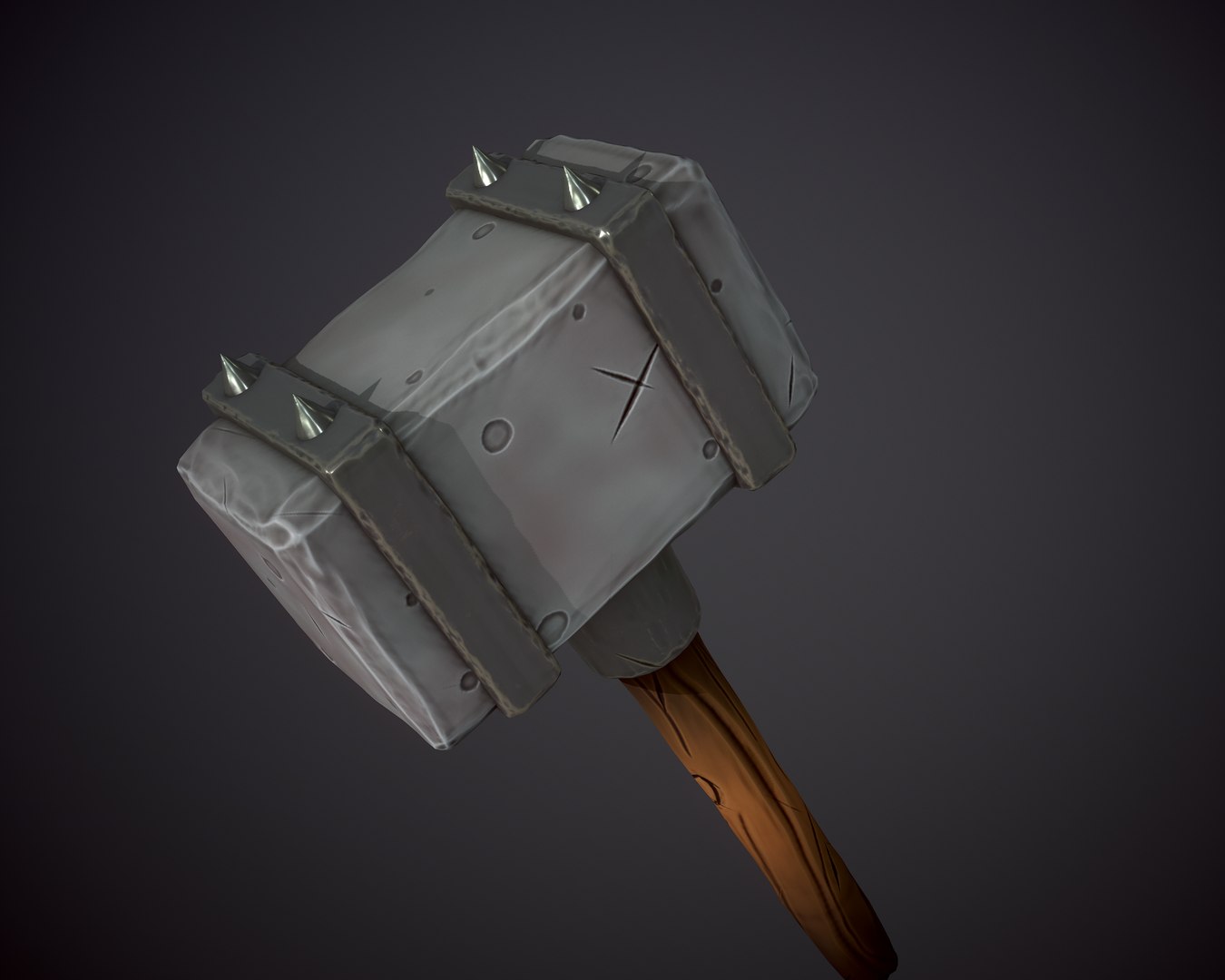3D Stylized Hammer - TurboSquid 1707829