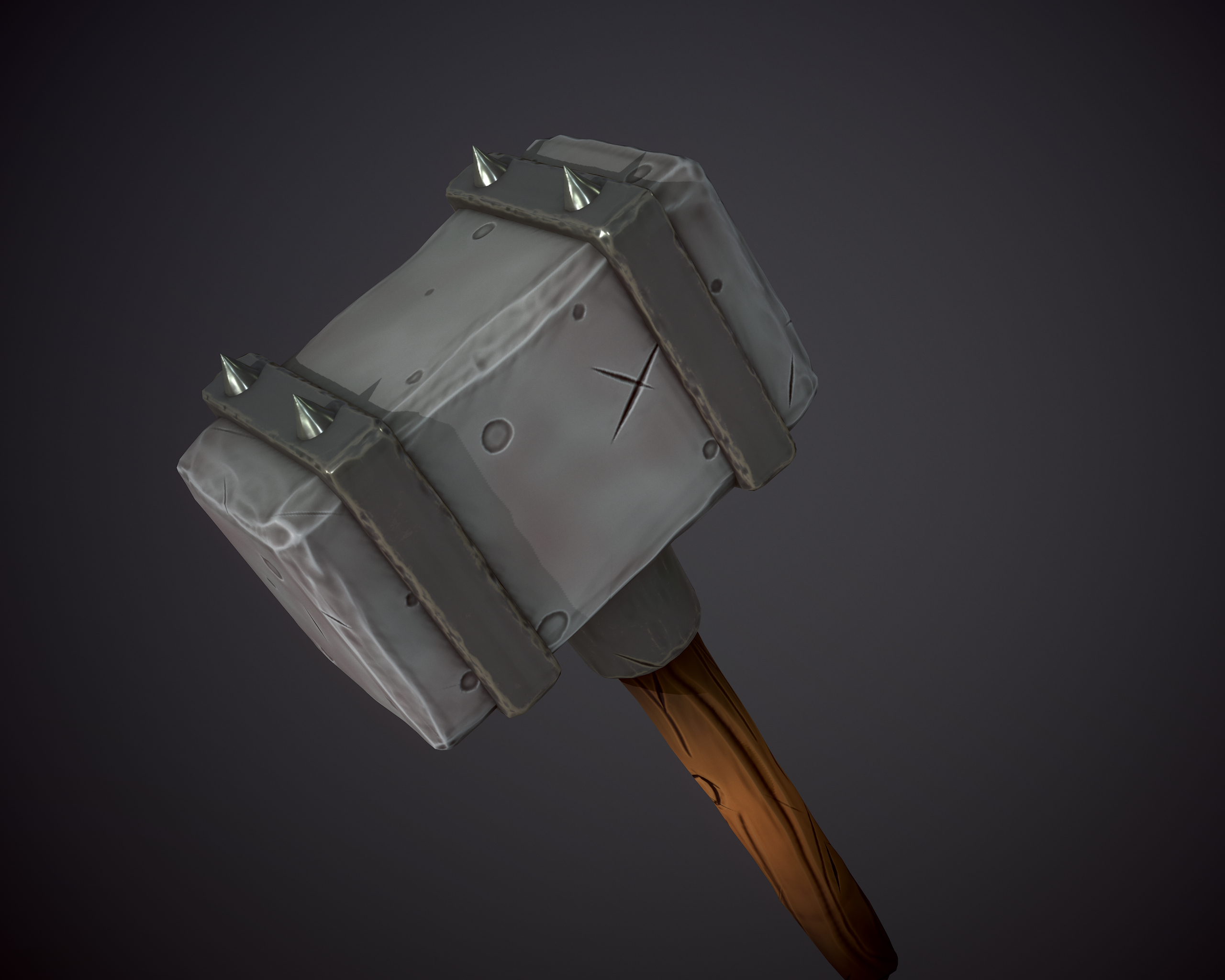 3D stylized hammer - TurboSquid 1707829
