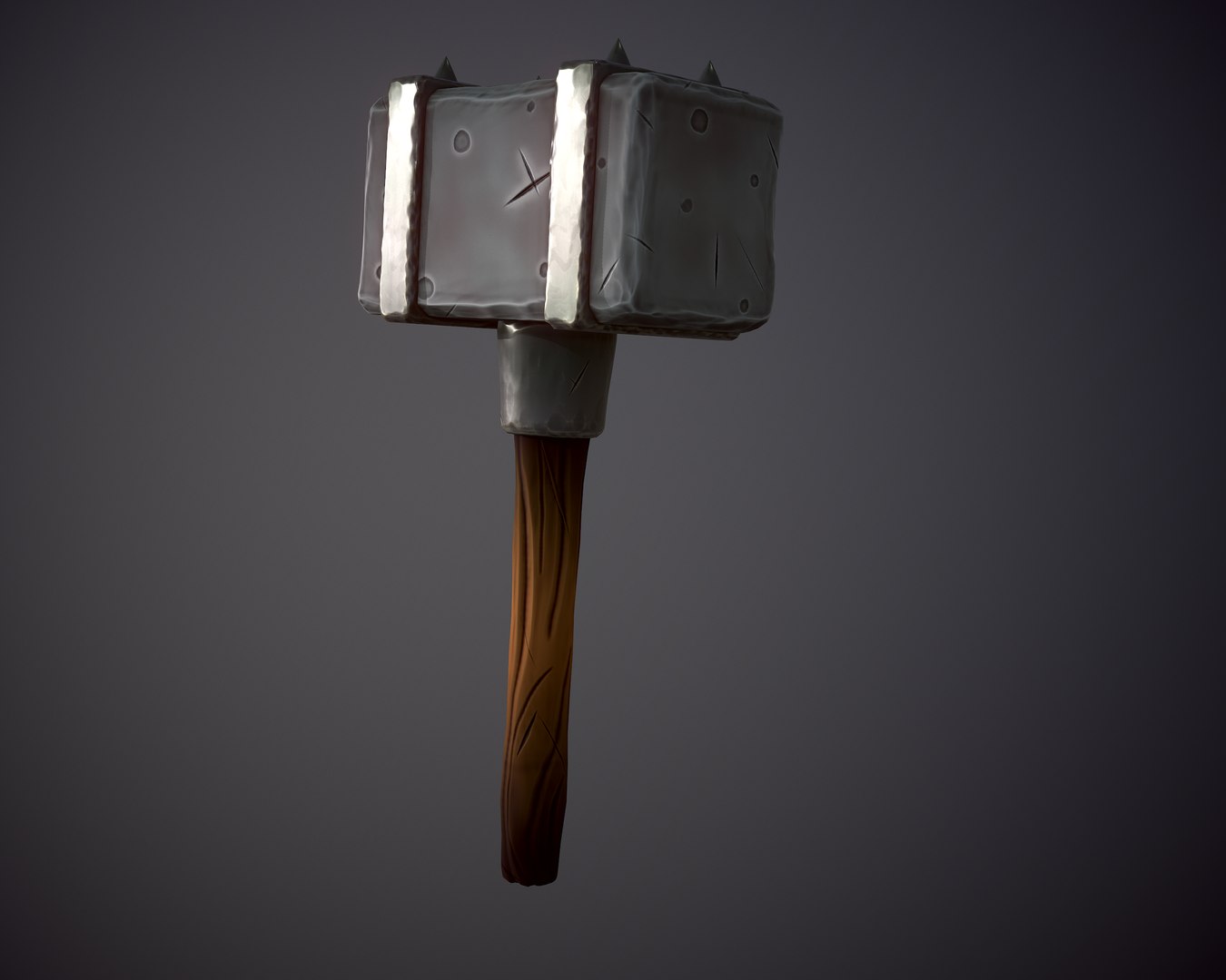 3D Stylized Hammer - TurboSquid 1707829