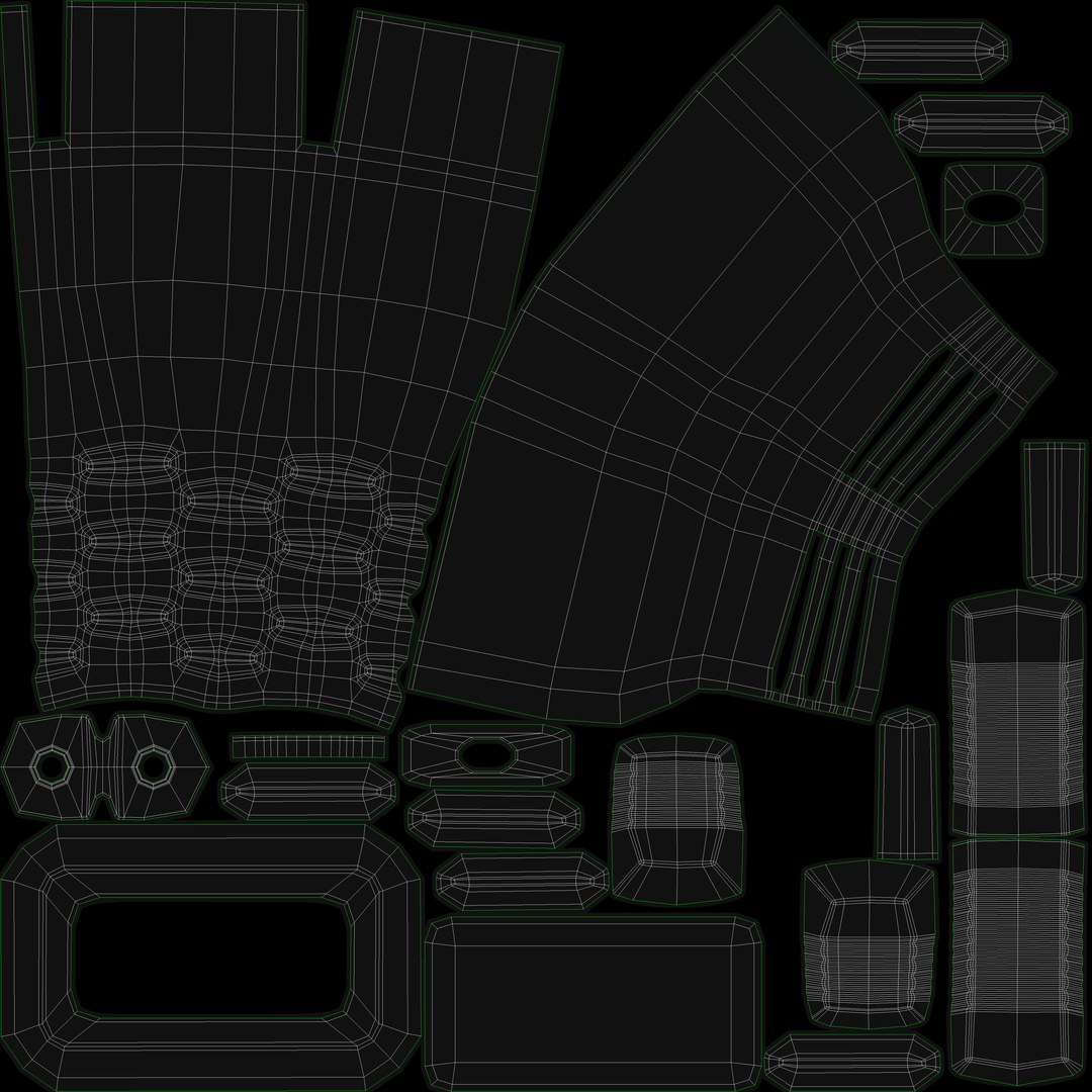 3D Power Cable Iec-c7 Connector Model - TurboSquid 1218270