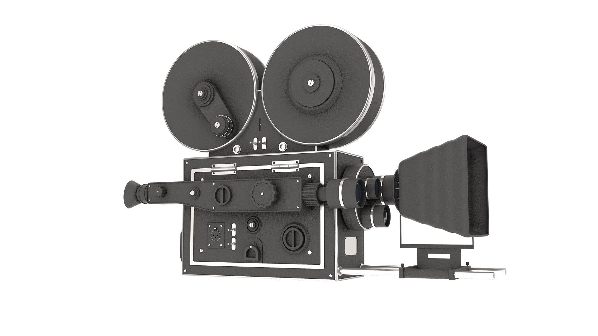 Vintage Movie Camera Model - TurboSquid 2269474