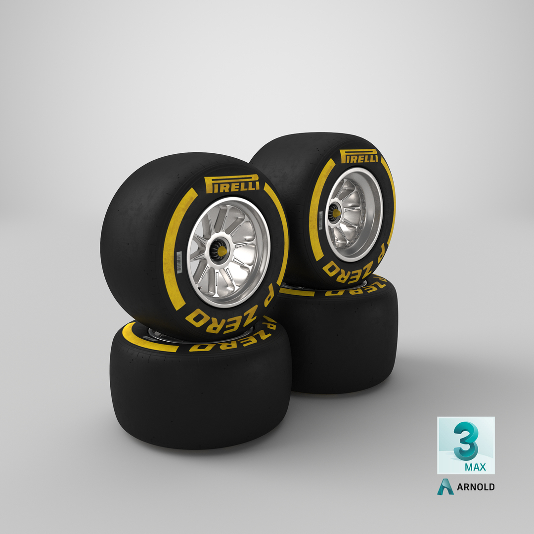 3D model formula 1 wheel f1 - TurboSquid 1574374