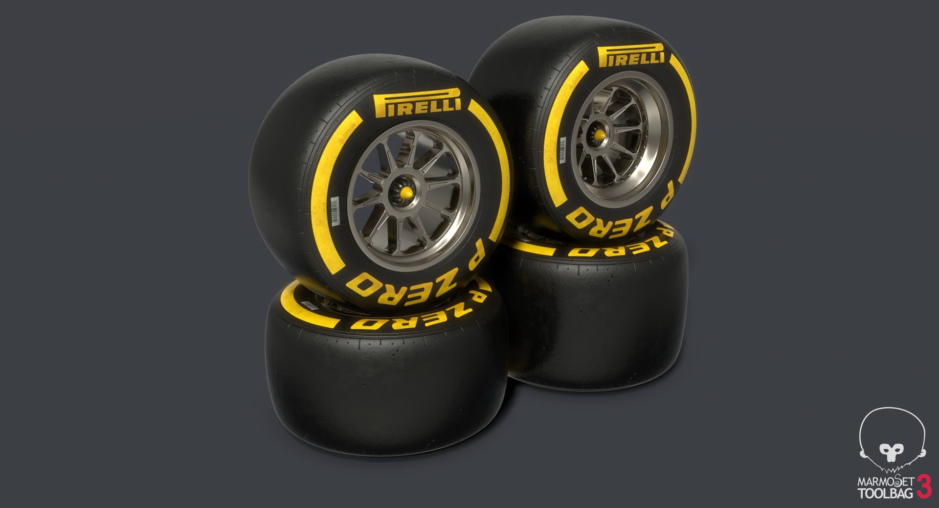 3D Model Formula 1 Wheel F1 - TurboSquid 1574374