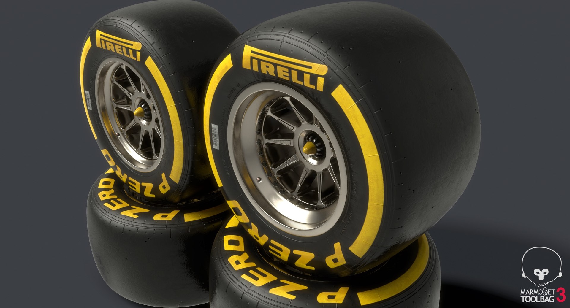 3D Model Formula 1 Wheel F1 - TurboSquid 1574374