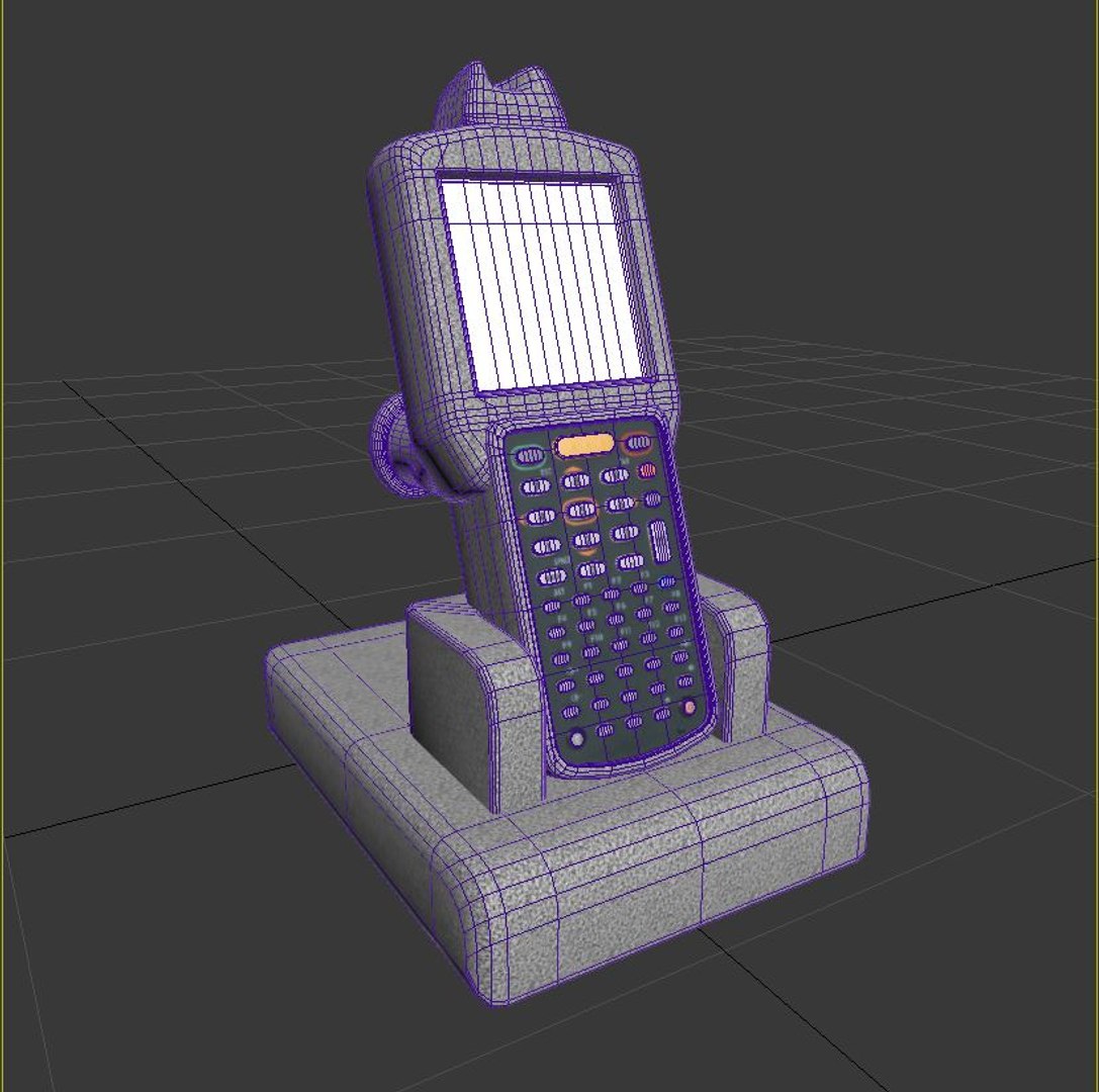 3D model barcode scanner - TurboSquid 1155300