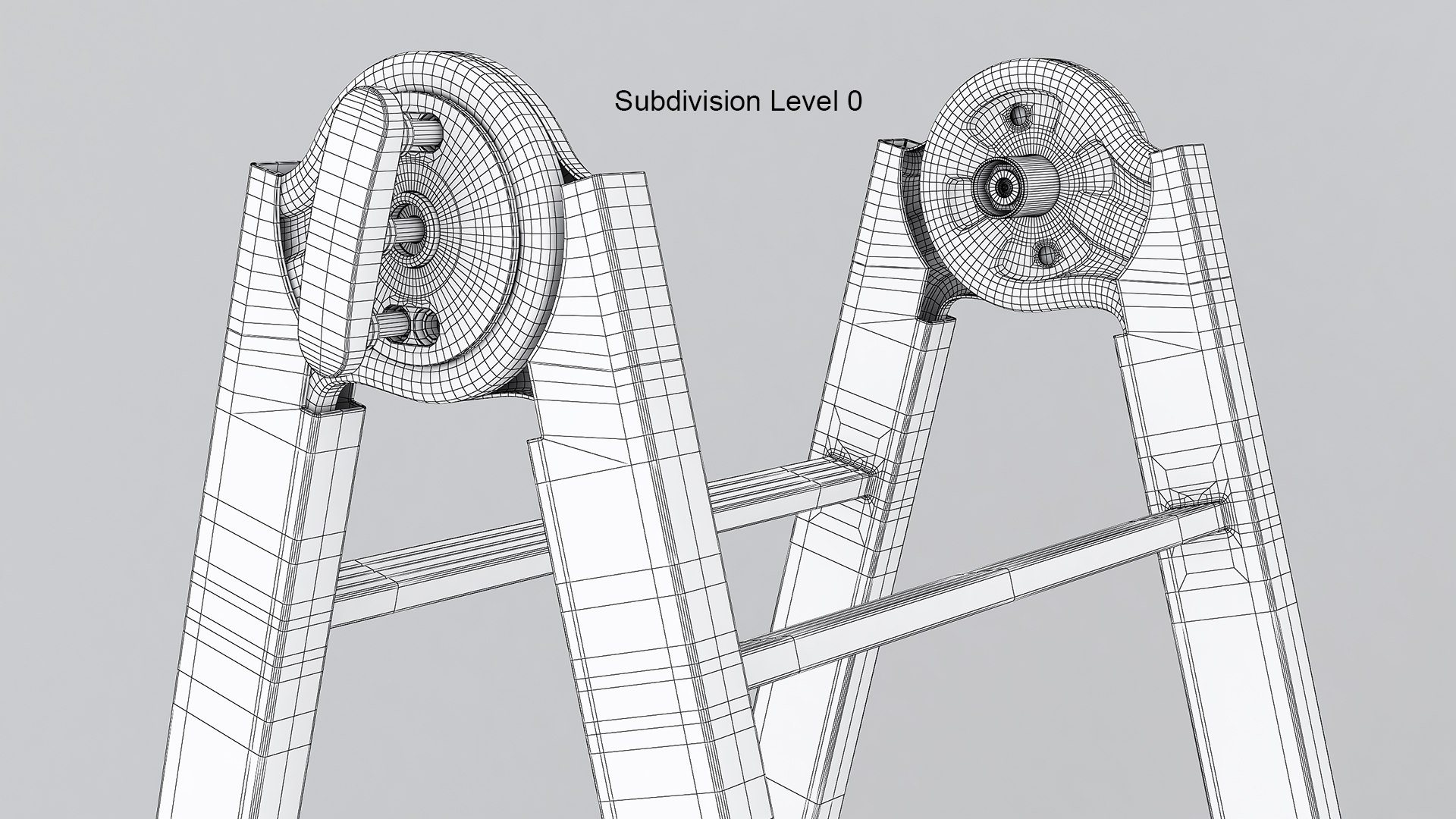 3D Work Ladder Model - TurboSquid 1977139