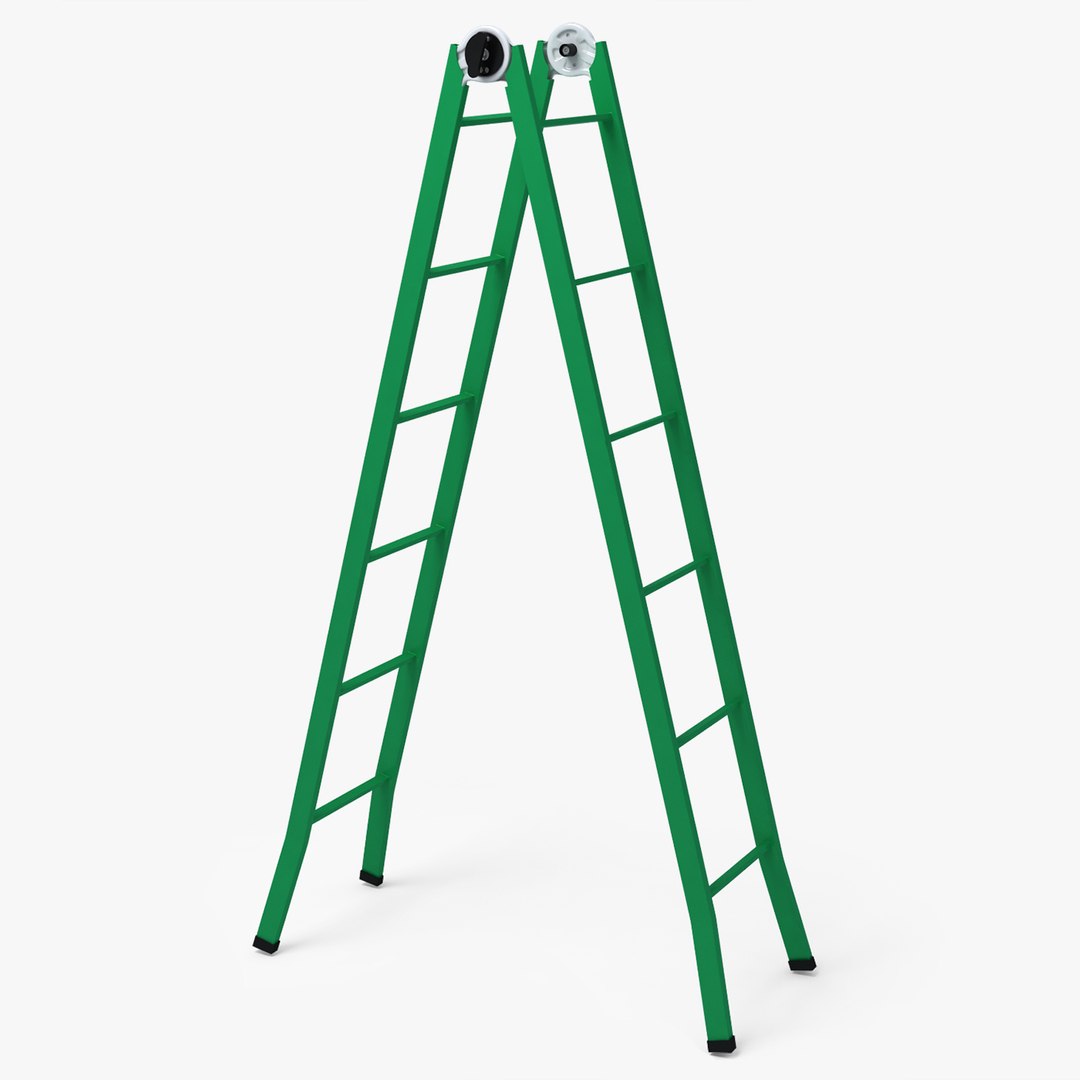 3D Work Ladder model - TurboSquid 1977139