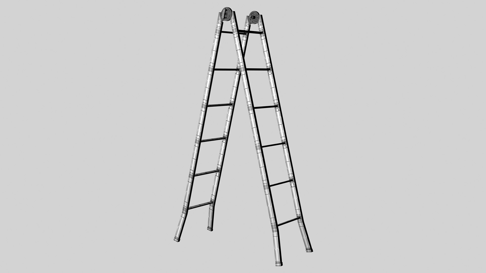 3D Work Ladder Model - TurboSquid 1977139