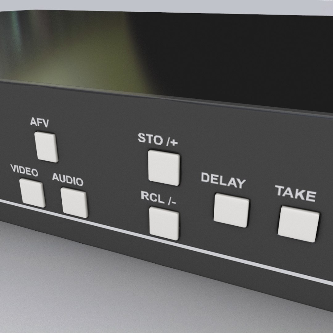 Video Matrix Switcher Kramer 3d Model