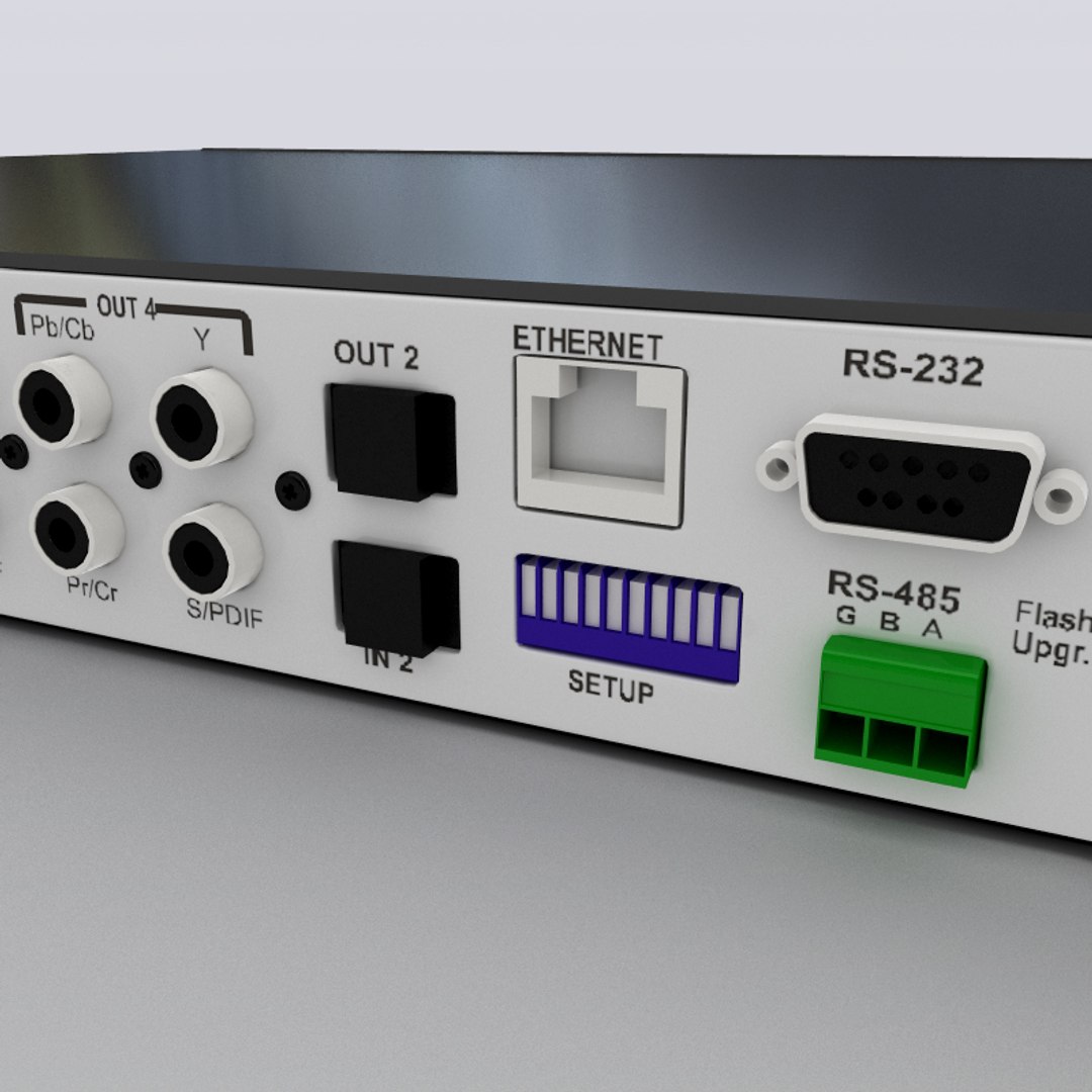 Video Matrix Switcher Kramer 3d Model