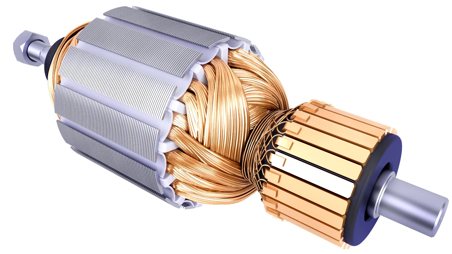 Brushed Motor Rotor 110 3D Model - TurboSquid 2387978