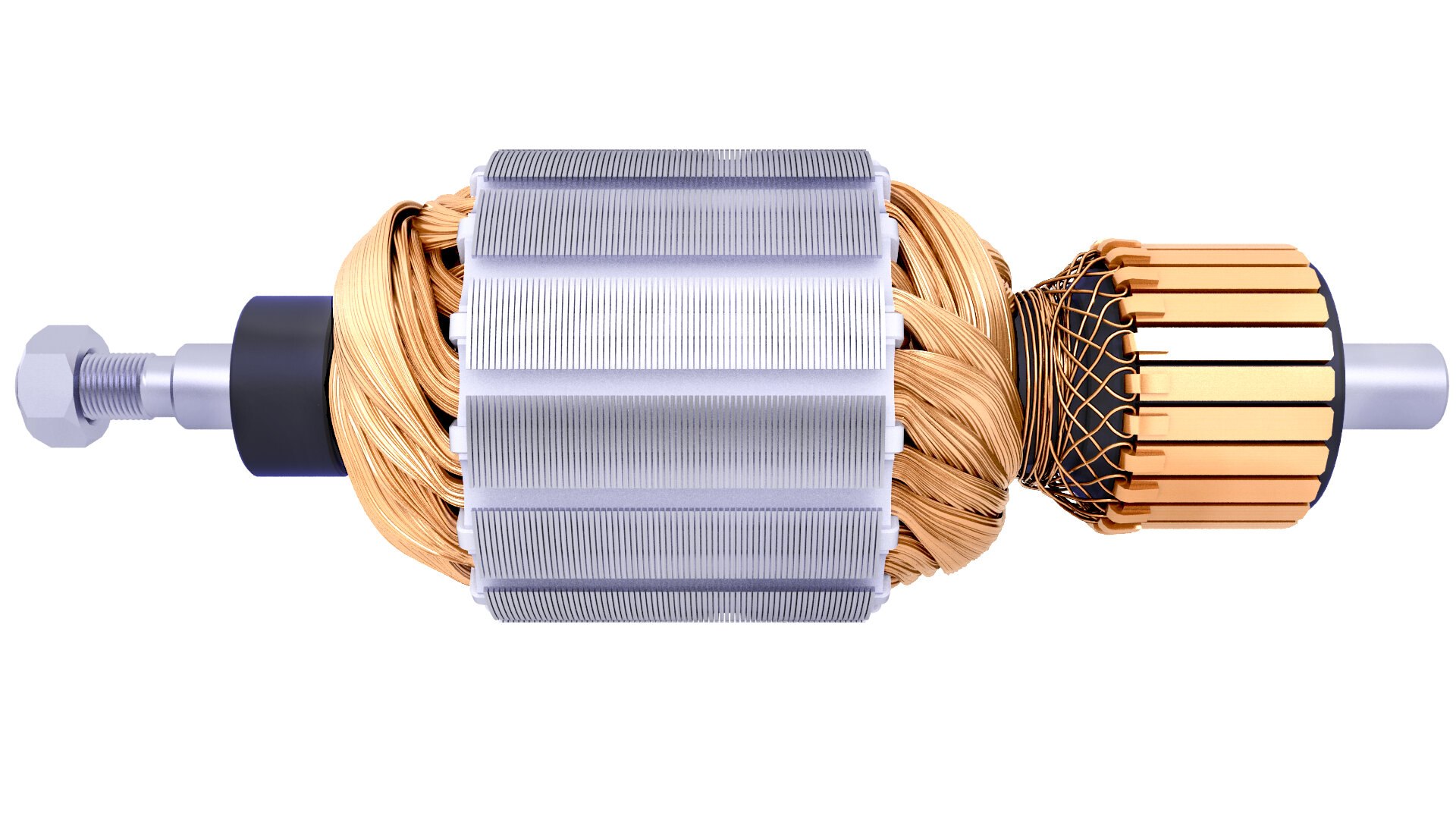 Brushed Motor Rotor 110 3D Model - TurboSquid 2387978