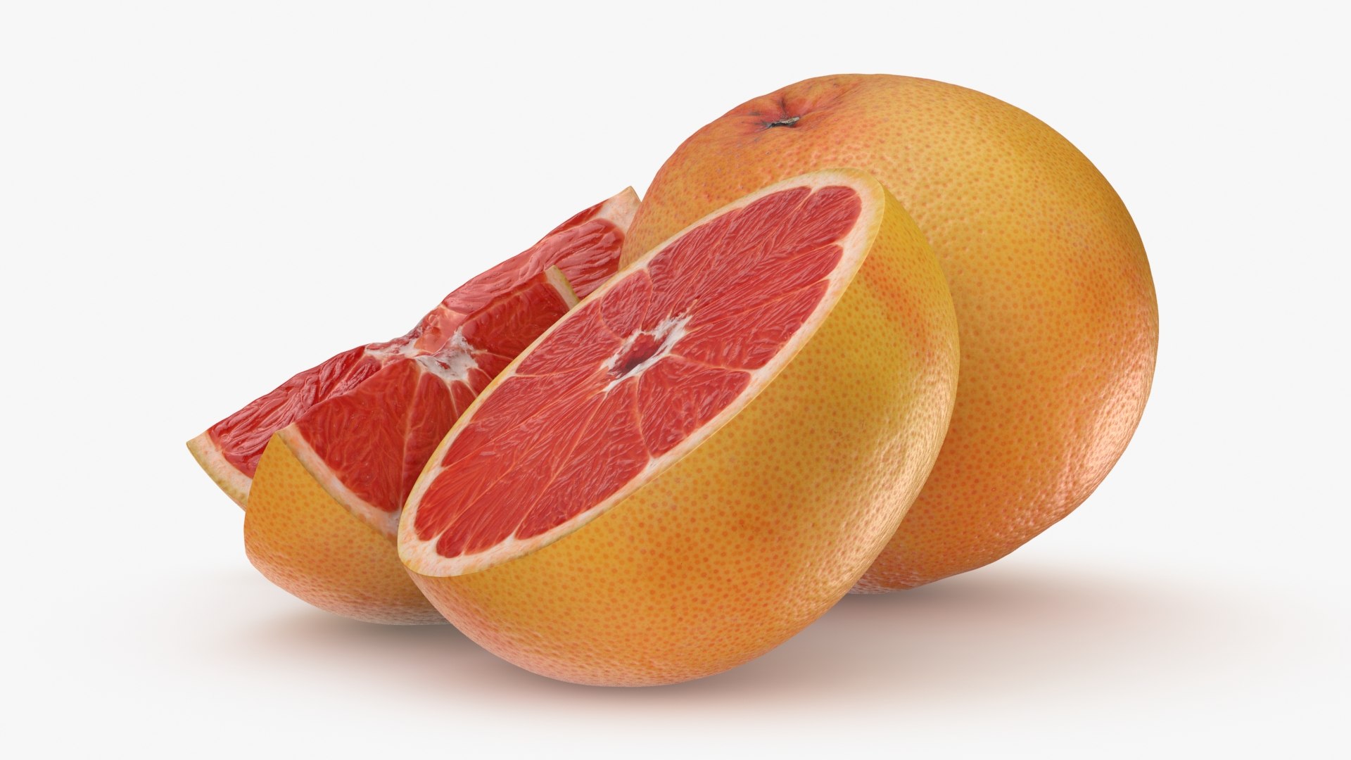 Grapefruits 3D Model - TurboSquid 2226815