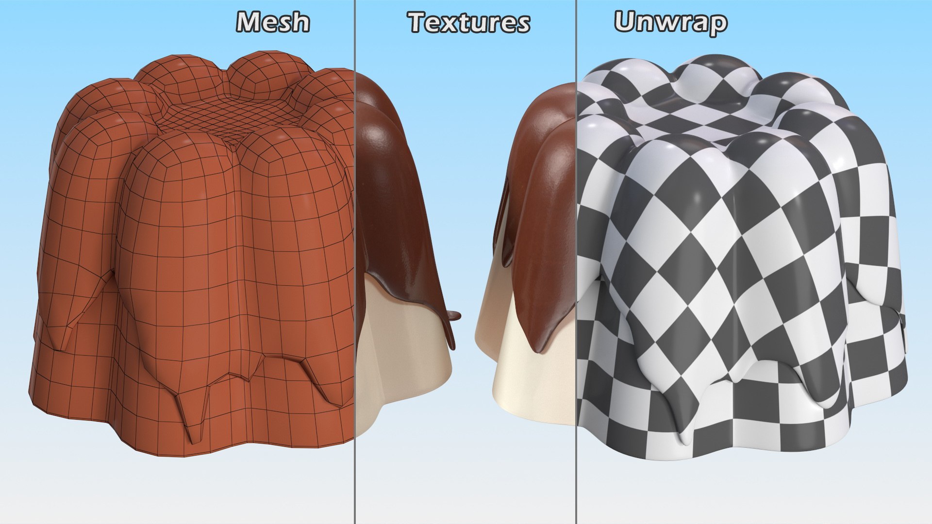 Milky Jelly Pudding 3D model - TurboSquid 1734829