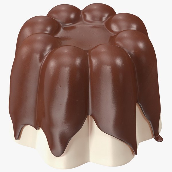 Milky Jelly Pudding 3D model - TurboSquid 1734829
