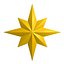 Star Yellow 3d Model