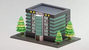 Blender Hotel Models | TurboSquid