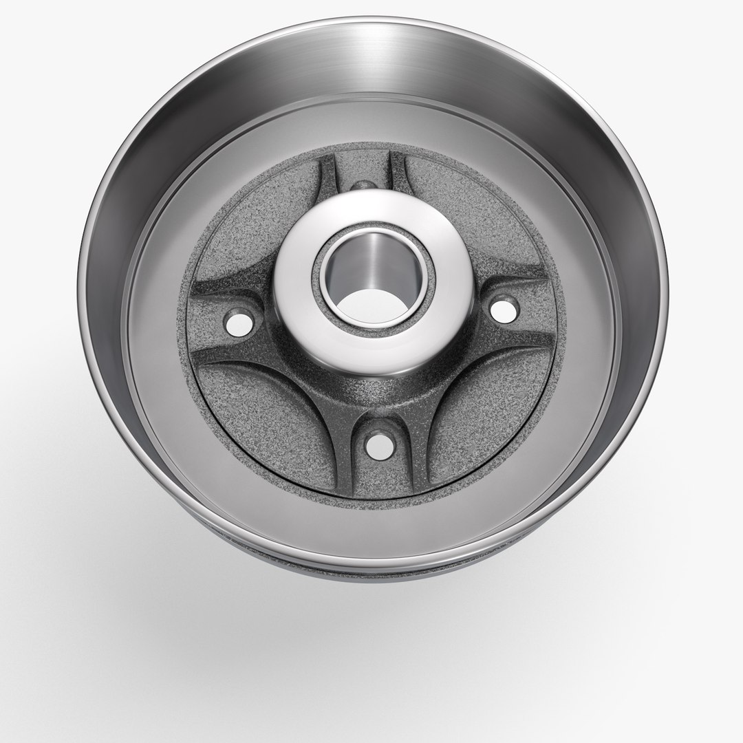 3d model brake drum