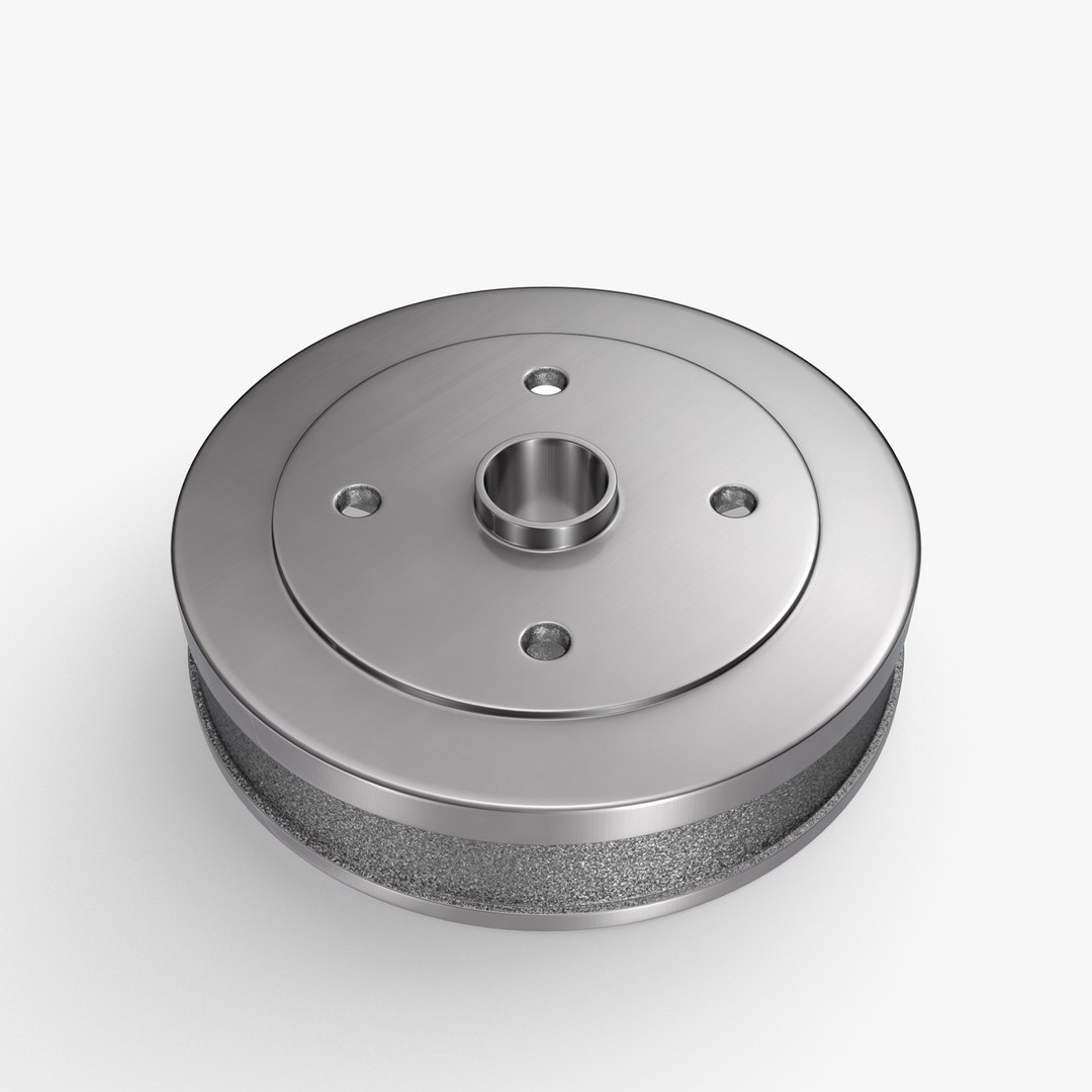3d model brake drum