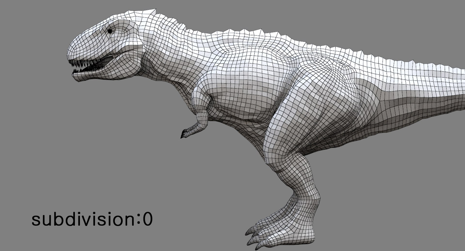 Giganoto giganotosaurus saurus 3D model - TurboSquid 1386298