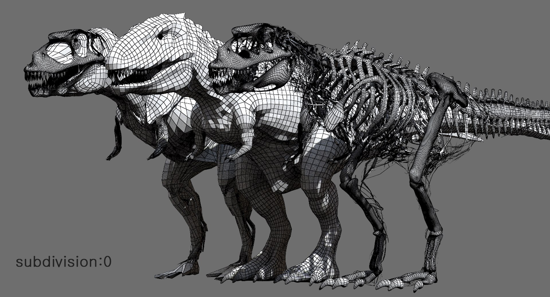 Giganoto giganotosaurus saurus 3D model - TurboSquid 1386298