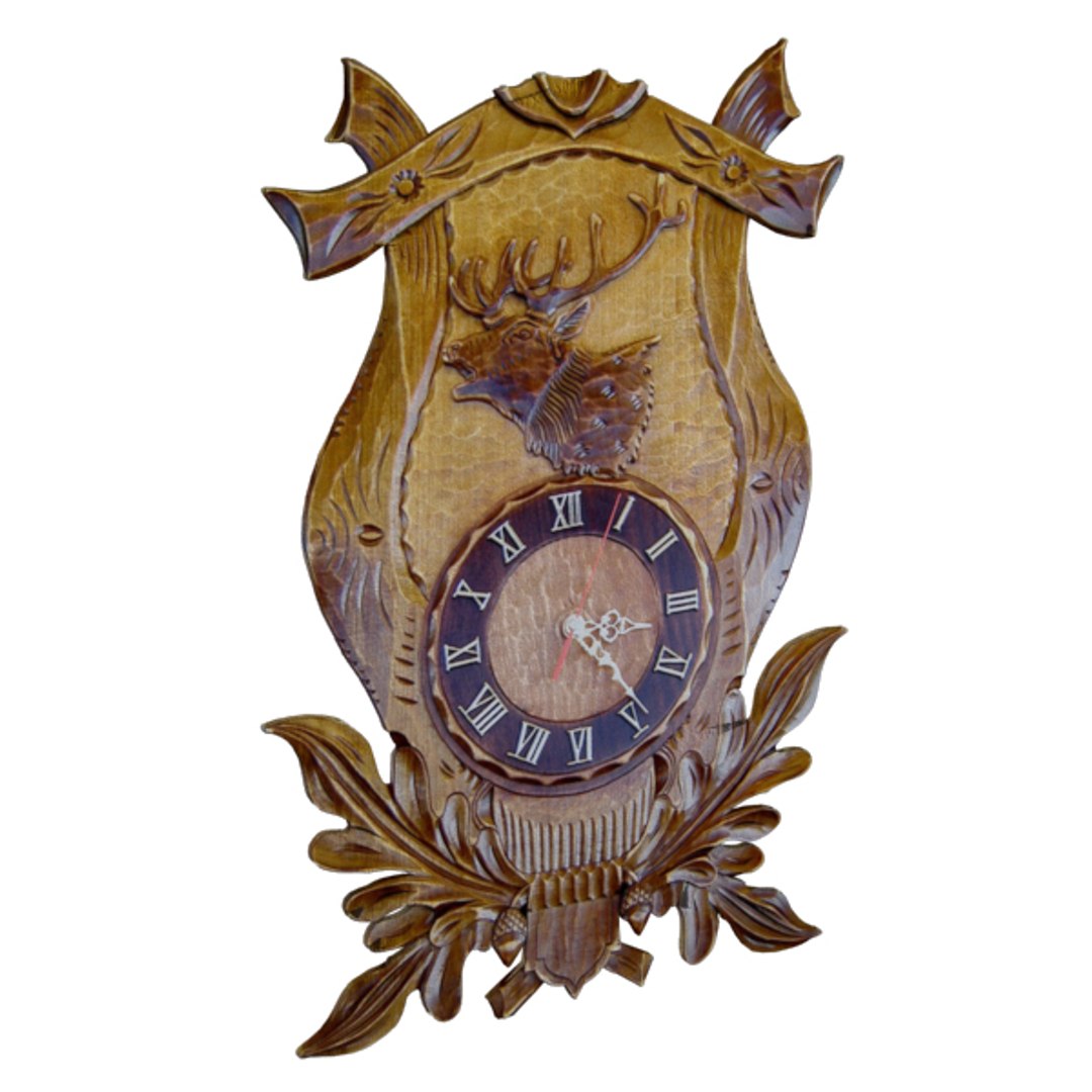 Hunting Trophy Mount Board 3d Model