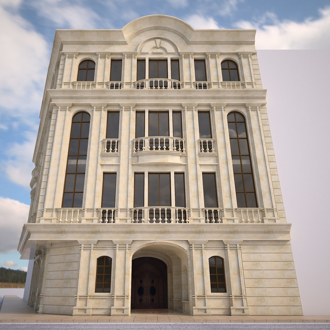 3D Residential Building Design Modeled - TurboSquid 1318681