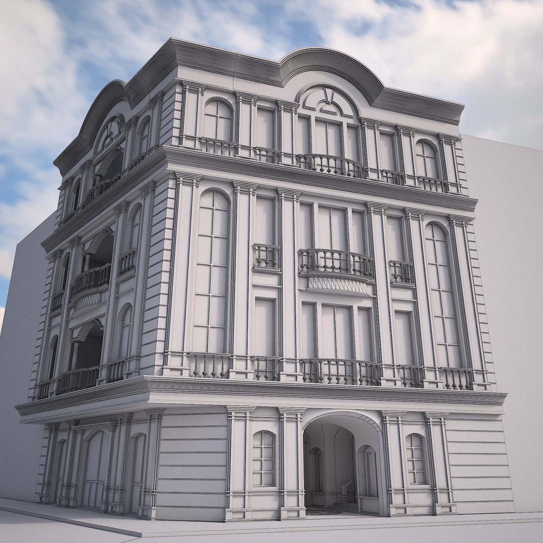 3D Residential Building Design Modeled - TurboSquid 1318681