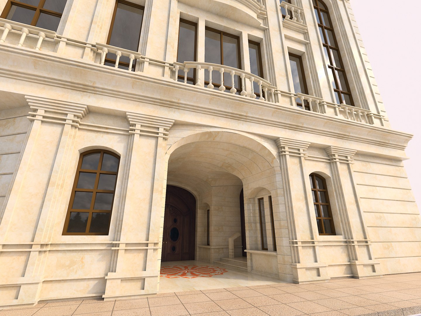 3D Residential Building Design Modeled - TurboSquid 1318681