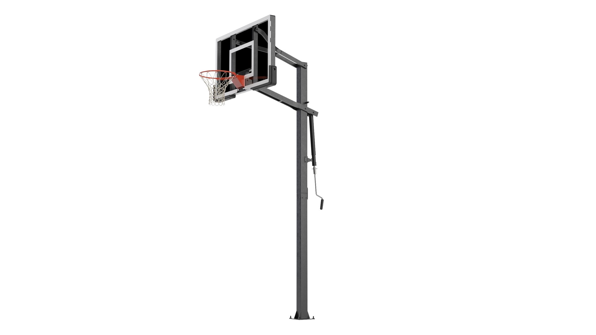 Professional Basketball Hoop Stand 3D - TurboSquid 2319336