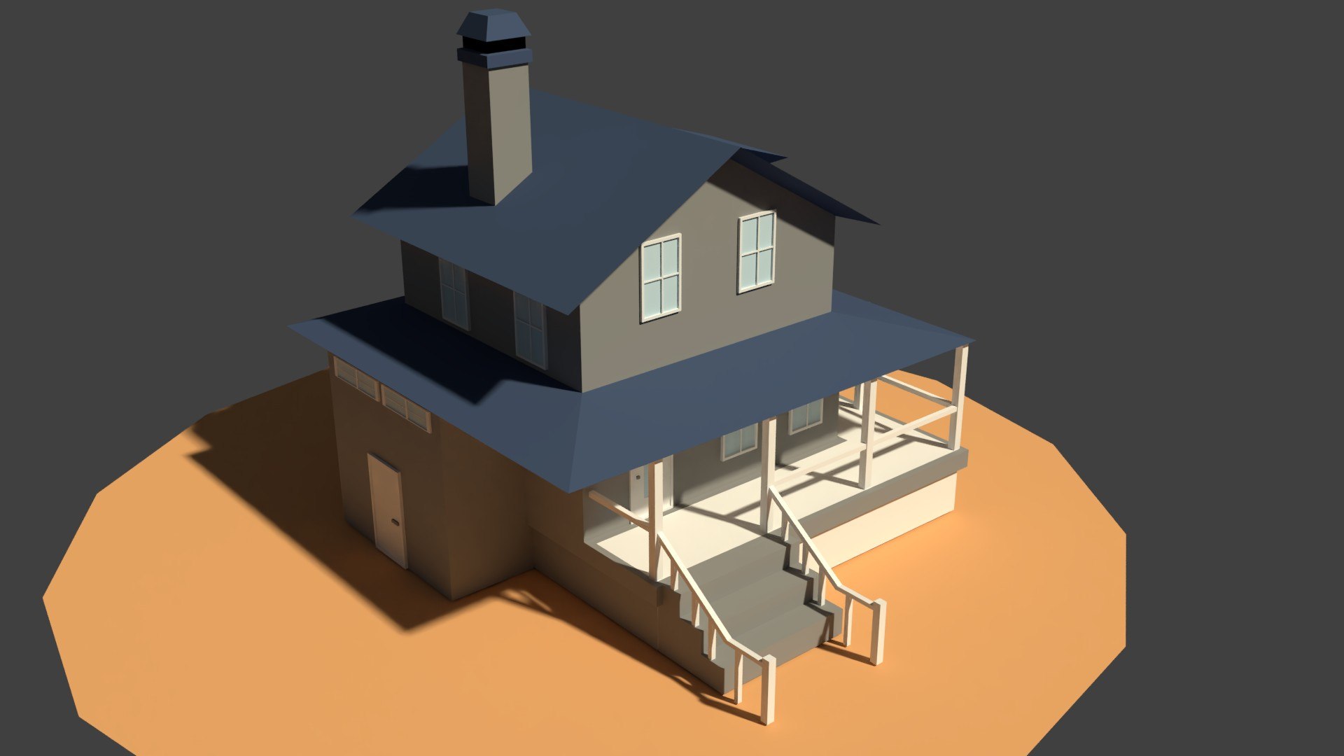 Farm house model - TurboSquid 1219424