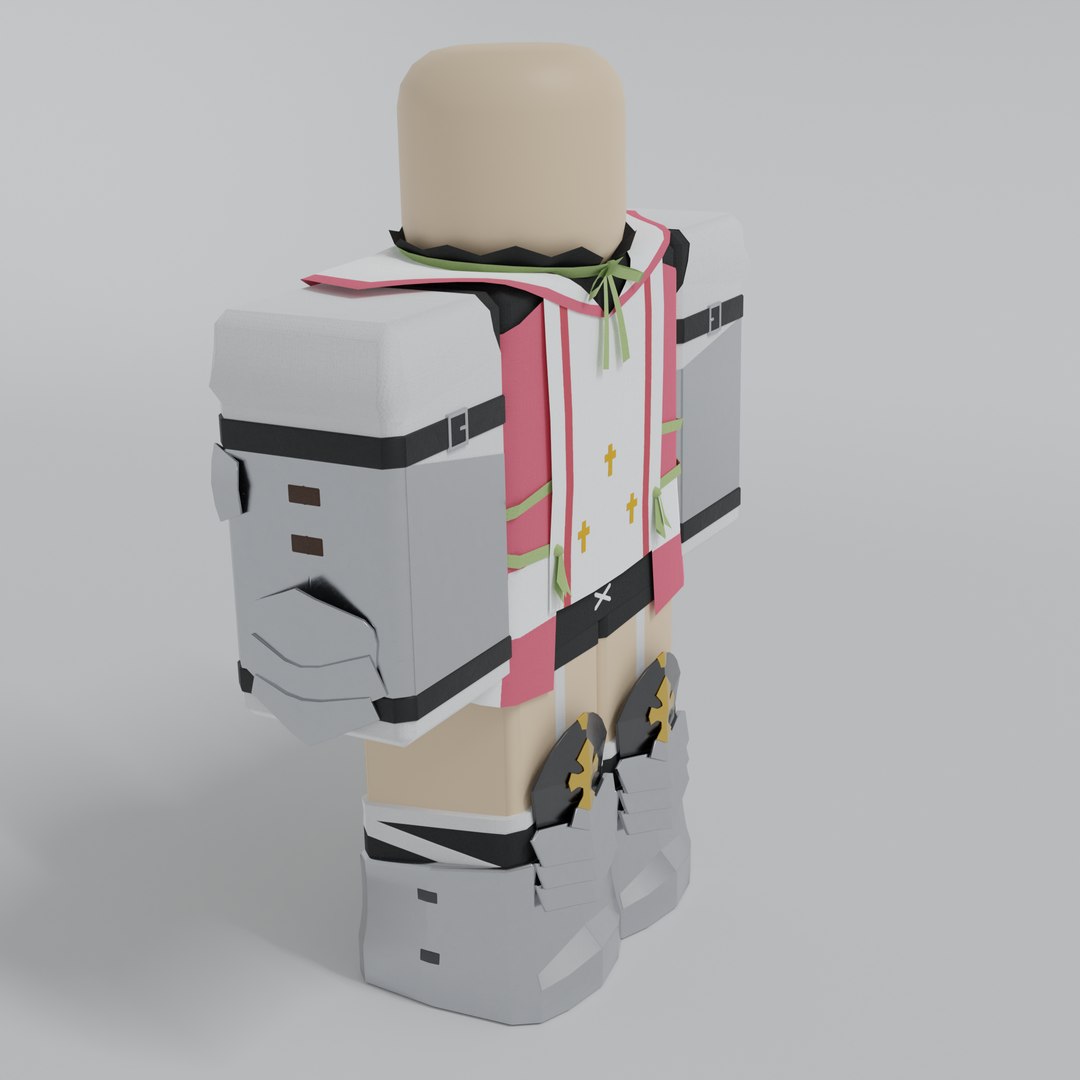 Roblox Alisha Diphda Armor Set 3D - TurboSquid 1878790