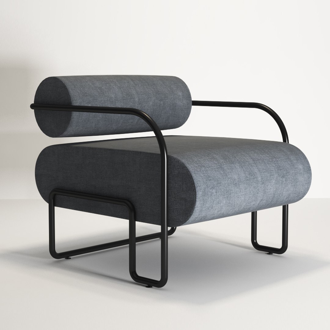 3D 3D Model Ardent Club Chair - TurboSquid 1770440